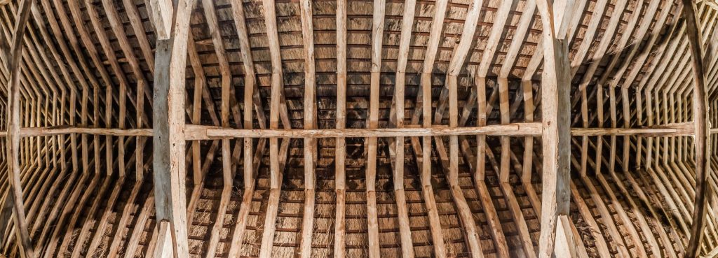 Construction of the barn – Upminster Tithe Barn
